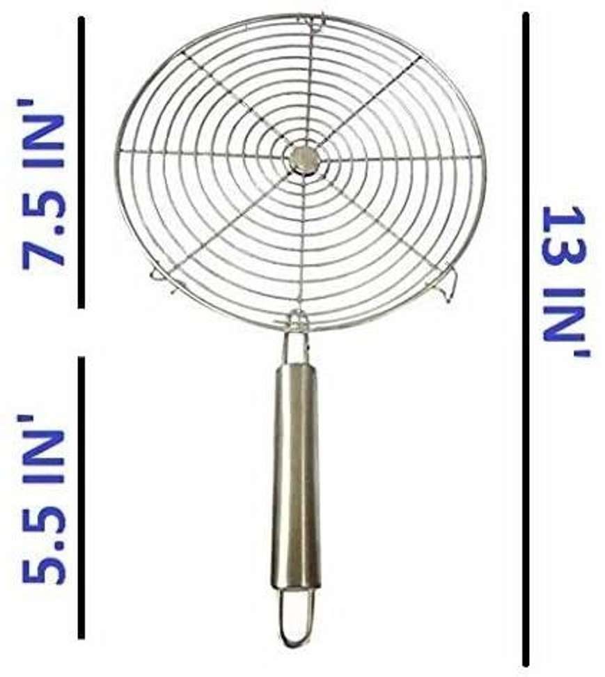 Stainless Steel Roaster, Pappad Jali, Roaster Tawa, stainless Steel ...