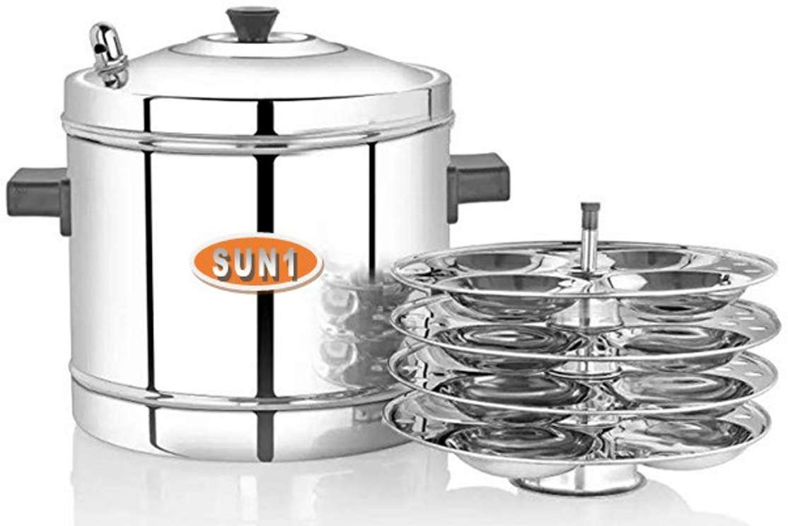 SUN1-IDLI MAKER(4-PLATES-16 IDLIS) Induction & Standard Idli Maker ...
