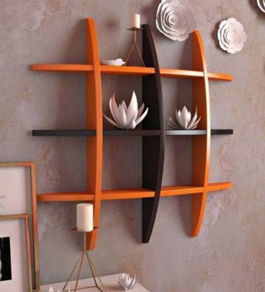KHUSUBHDECOR Wooden Wall Shelf Price in India - Buy KHUSUBHDECOR Wooden ...