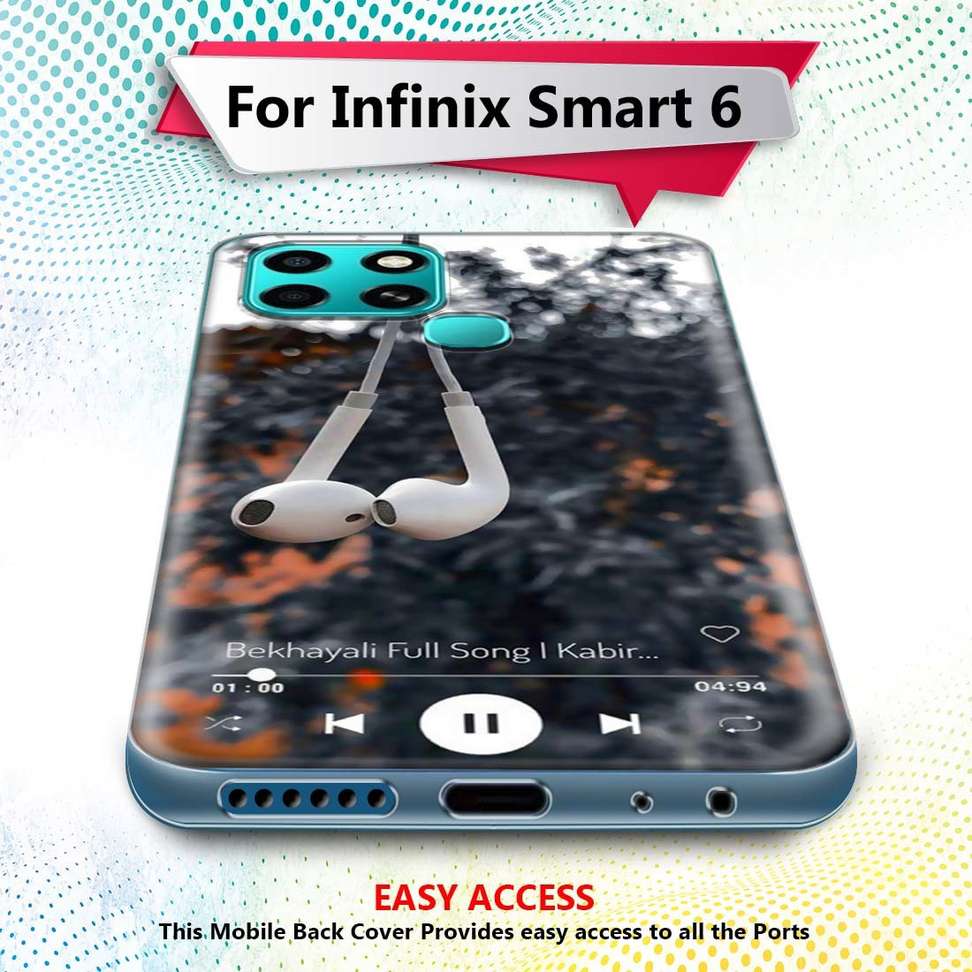 Cover Bazaar Infinix Smart 6 Silicon Back Cover Price in India - Buy ...