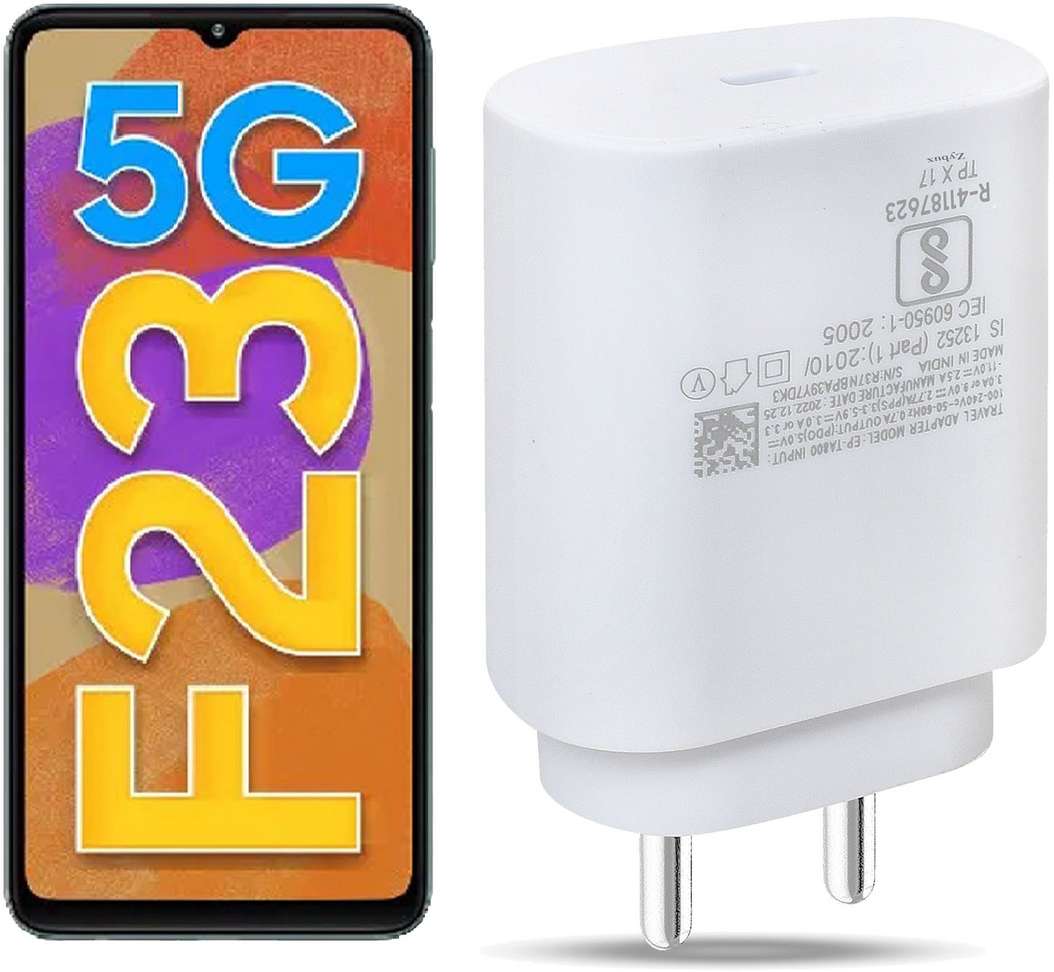 Samsung 25w Type C Super Fast 3A Mobile Charger Compatible for Galaxy ...