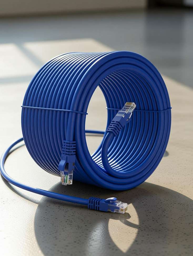 SADOW 1.5 Meter Cat 6 Ethernet Cable Internet LAN Cable RJ45 Patch Cord ...