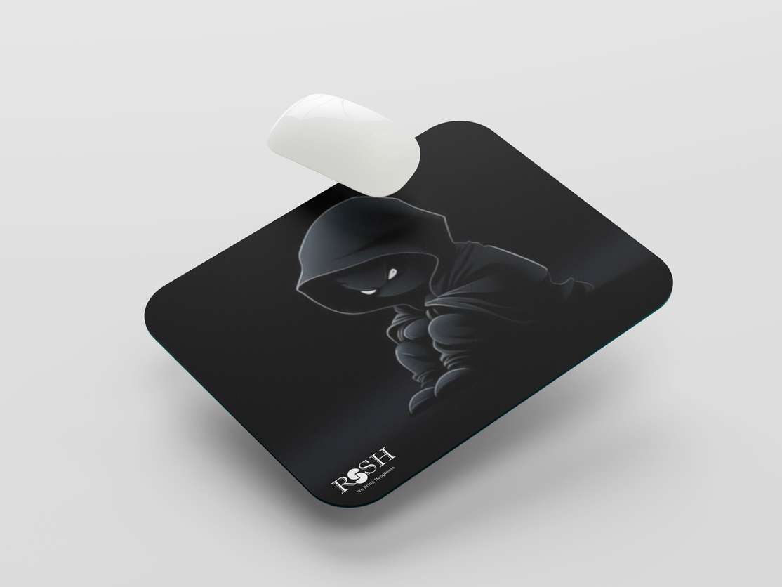 RSSH CREATION Black Color Cartoon Gaming, Anti - Slip Base, High ...