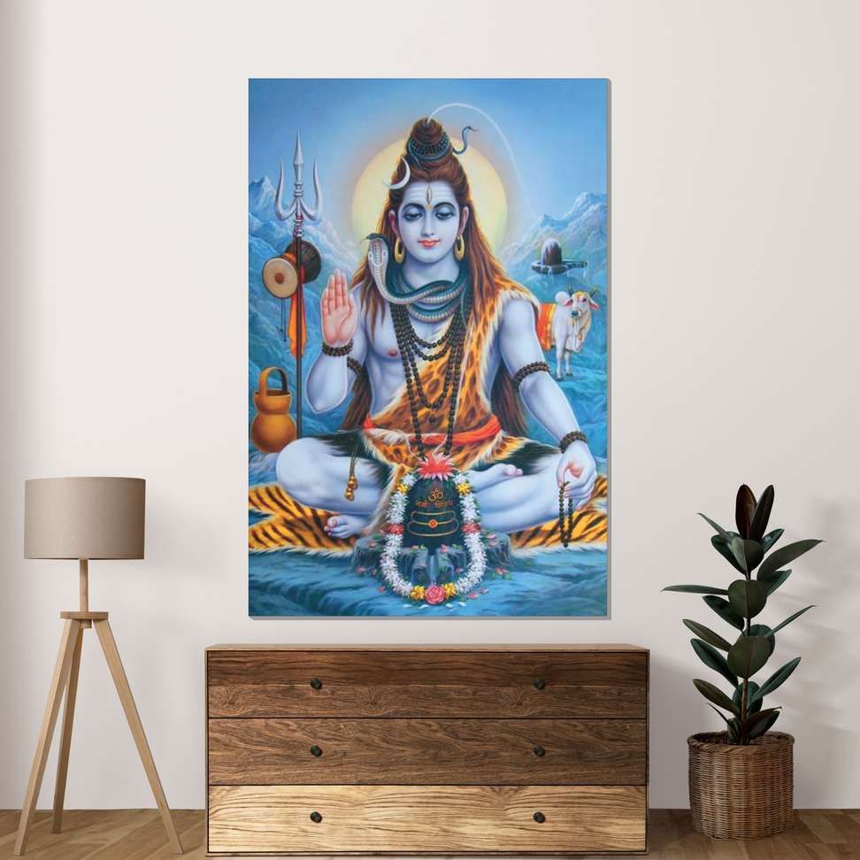 Lord Shiva Wall Art - Mahadev Posters for Peaceful Spiritual Spaces ...