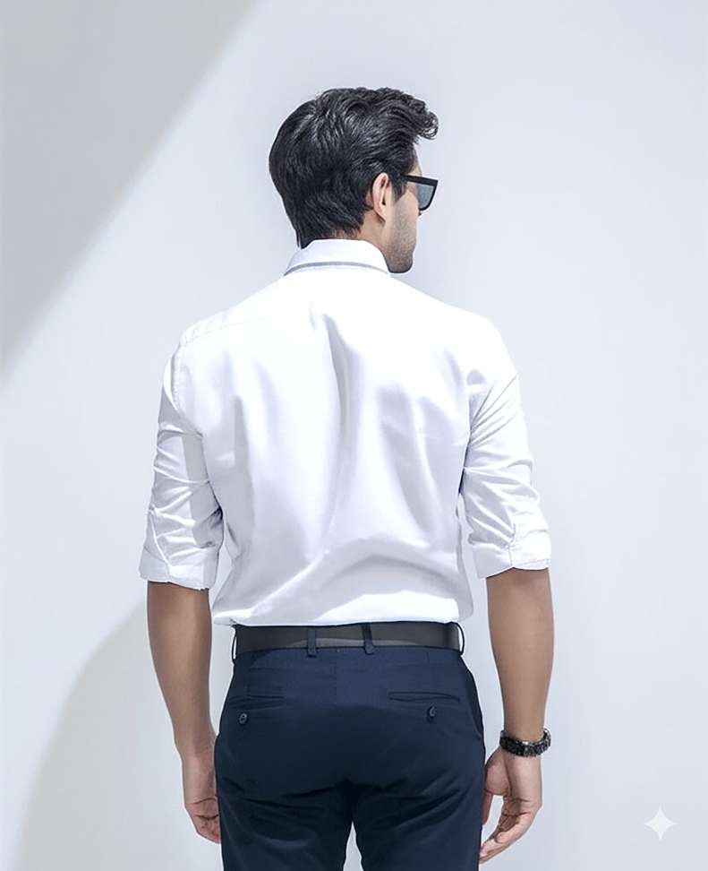 Men Solid Formal White Shirt Price in India - Buy Men Solid Formal ...