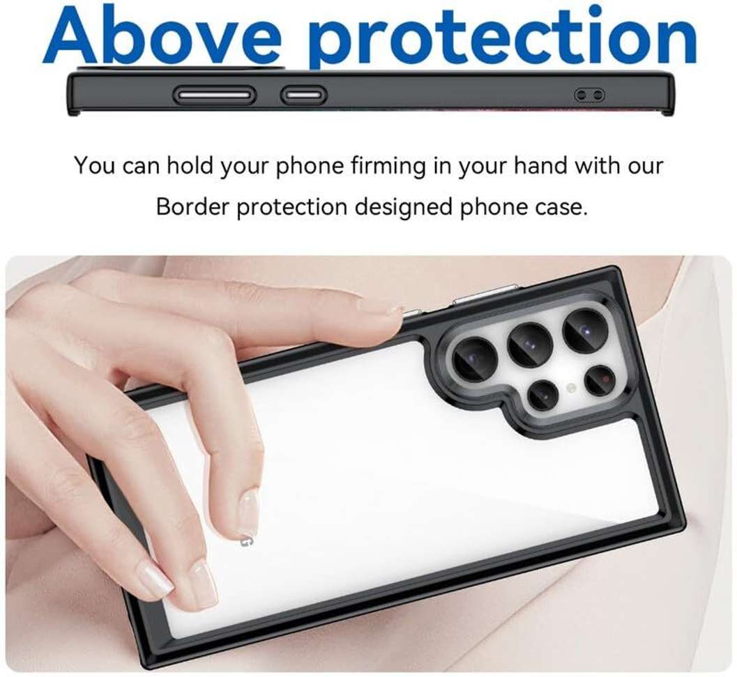 VURIOZZ Original Samsung Galaxy S24 Ultra Transparent Anti-Scratch ...