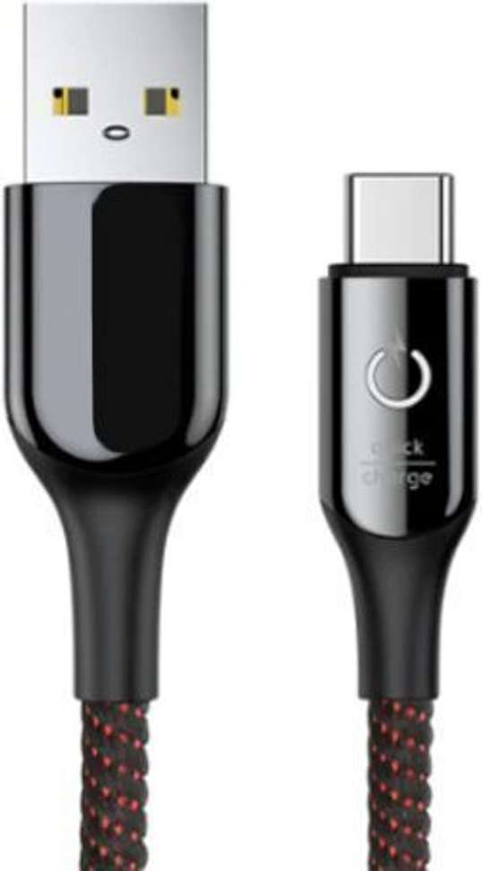 nazia zen Type C Cable with Intelligent Power Off Led Light and Quick ...
