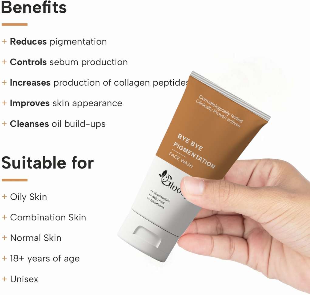 Gloosy Bye Bye Pigmentation Cream for Pigmentation and Blemishes ...