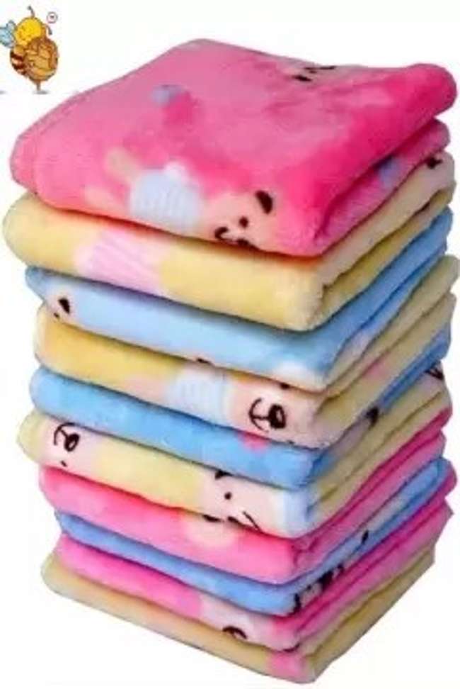 MegaValue Honeyscoop Kids/Girls Hankey Soft Cotton Ladies hanky /set ...