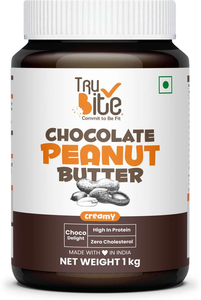 Trubite Chocolate Peanut Butter (Creamy) 1 kg Price in India - Buy ...