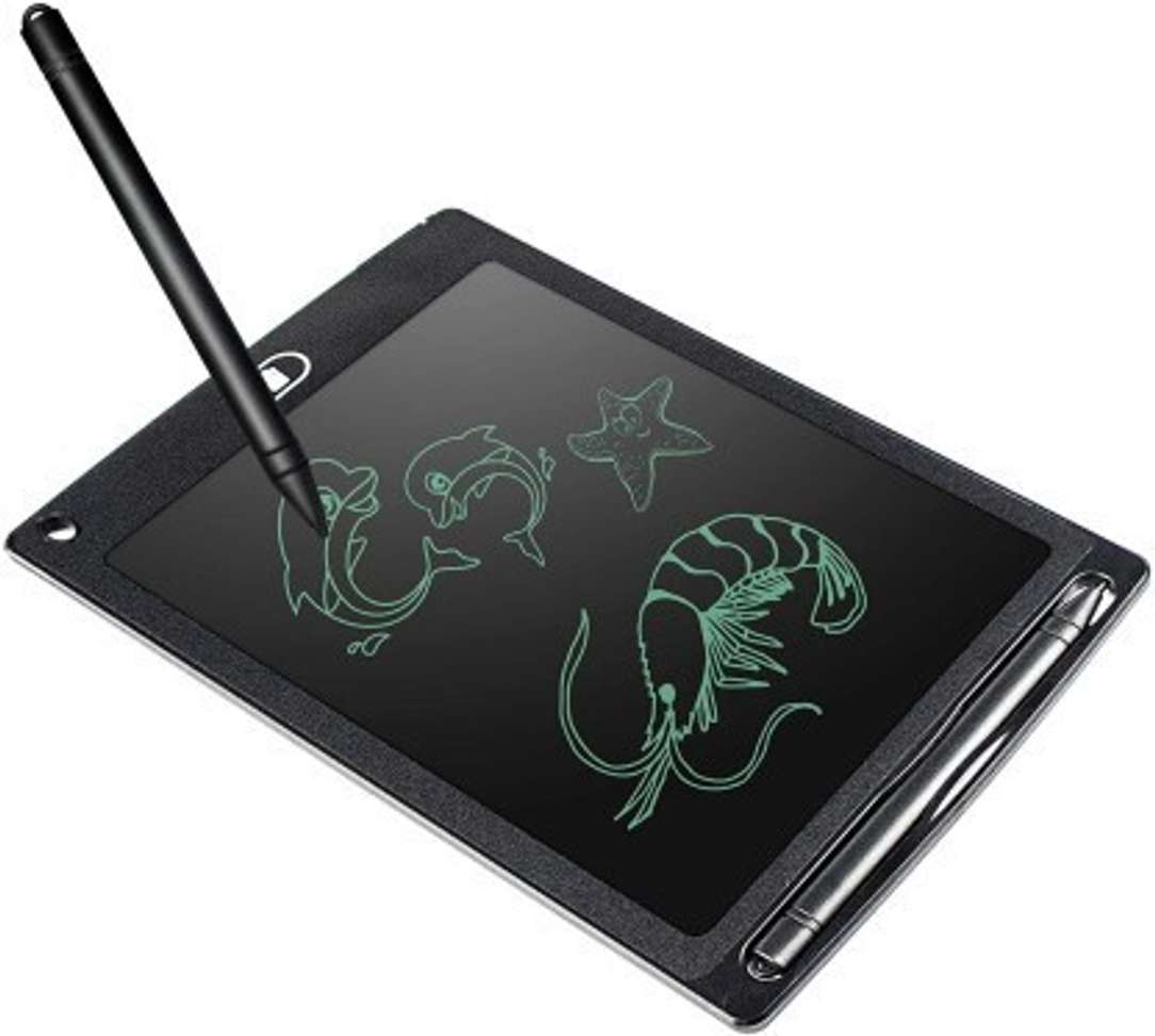 SPRQCART 8.5 Inch Ruffpad Re-Writable LCD Writing Pad for Drawing for ...