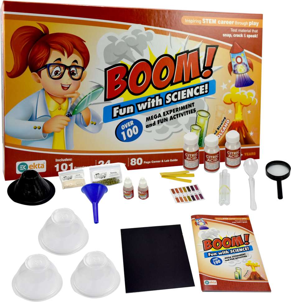 Boom Fun with Science 101 Experiments, Learning & Educational Science ...