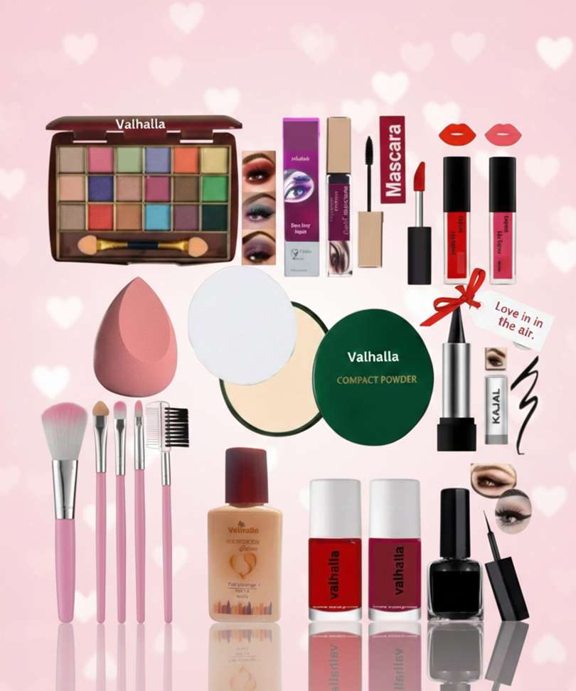 Valhalla A Natural Face makeup combo kit for women and girls Price in ...