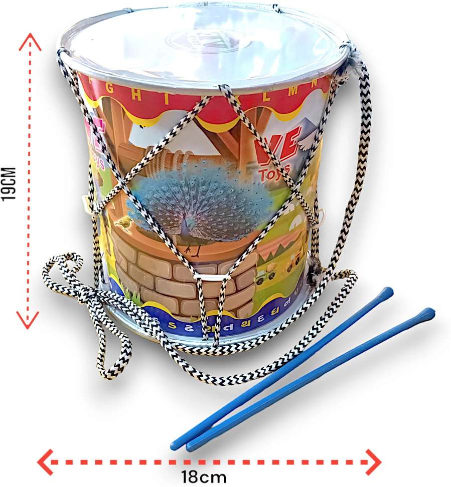 Unick dhol toy for kids baby toy musical fun educational non toxic ...