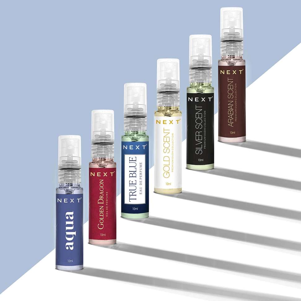 NEXT Luxury Perfume Atomizer Set for Men and Women Eau de Parfum - 60 ...