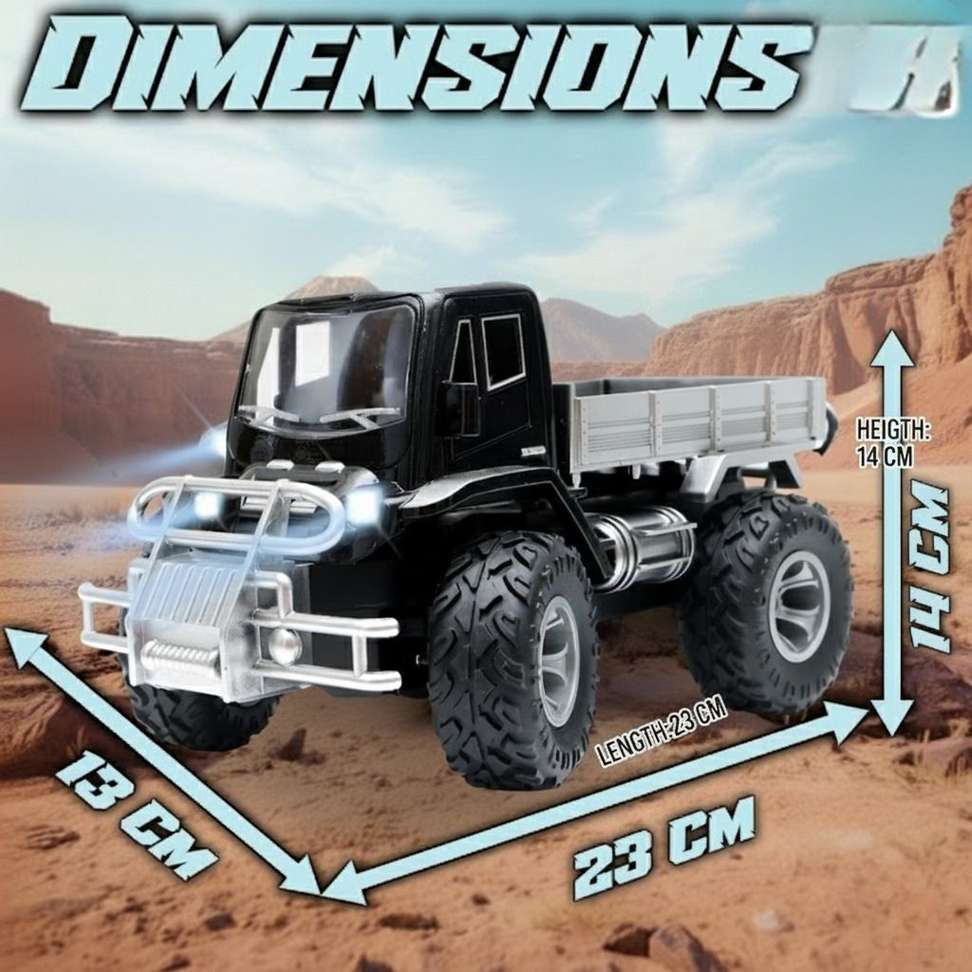 Wonder Cargo Truck Off Roader Rechargeable Remote Control Car|4x4 ...