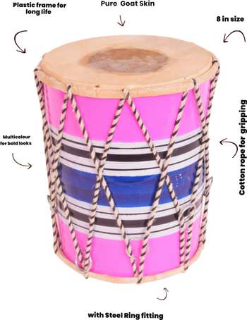 Dholaks - Buy Dholak Instruments Online at Great Deal | Shopsy