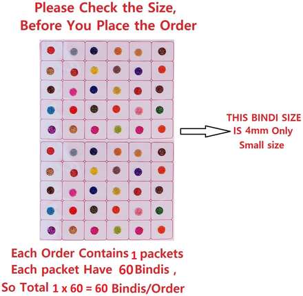 Bindi - Buy Multi Colour Bindi for Women Online | Shopsy