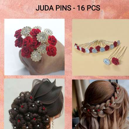 Hair Pins - Buy Stylish Hairpins for Hair Online | Shopsy