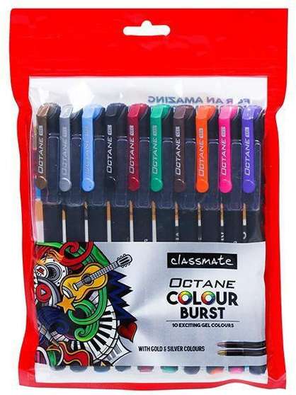 Classmate OCTANE COLOUR Gel Pen Price in India - Buy Classmate OCTANE ...