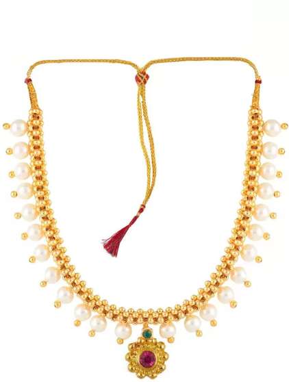 Heer Collection Maharashtrian Traditional Wedding Kolhapuri Thushi ...