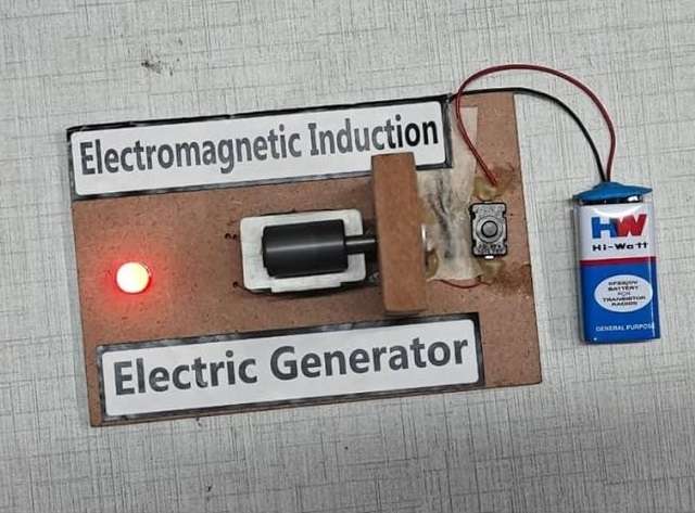 ERH India AC DC Generator Electromagnetic Induction Science Project ...