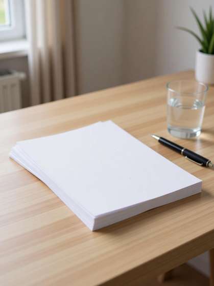 SHARMA BUSINESS Rough Paper For Practice Cheap Set of 100 Sheets White ...