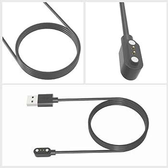 ENMORA Smartwatch 2 Pin Noise Colorfit Pro Magnetic Charging Cable ...