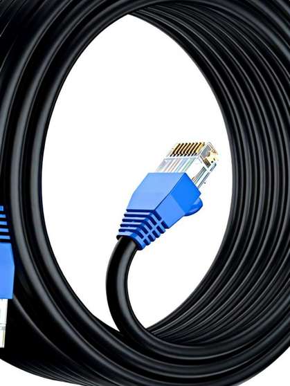 Civon Cat 6 (10 Meter) Outdoor Ethernet Cable Internet LAN Cable RJ45 ...