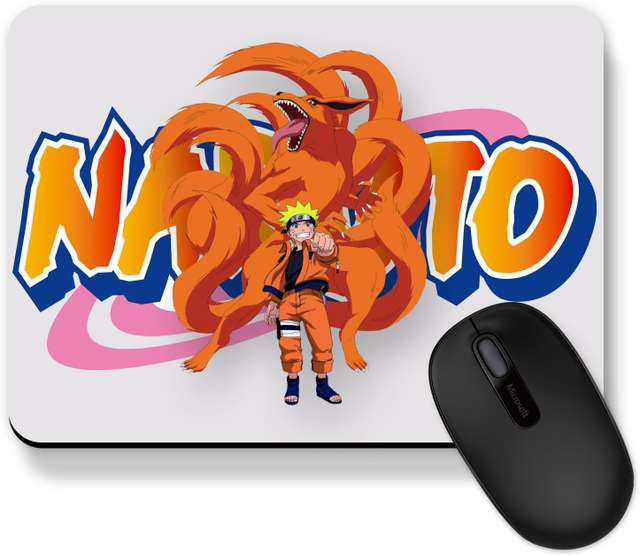 Raikamal Naurto Logo Anime High Speed Tracking 3mm Thickness Mousepad ...