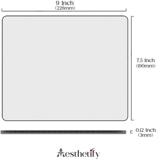 Aesthetify Johnny Bravo Gace Mouse Mat Waterproof Mousepad Non-Slip ...