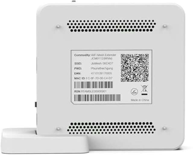 Jio WiFi Mesh Jio WiFi Mesh Extender JCM0112 | AC1200 Dual Band | Only ...