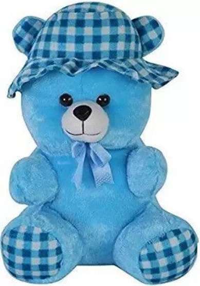 Nihan Enter[prises Soft & cute teddy bear Basket with blue soft Teddy ...