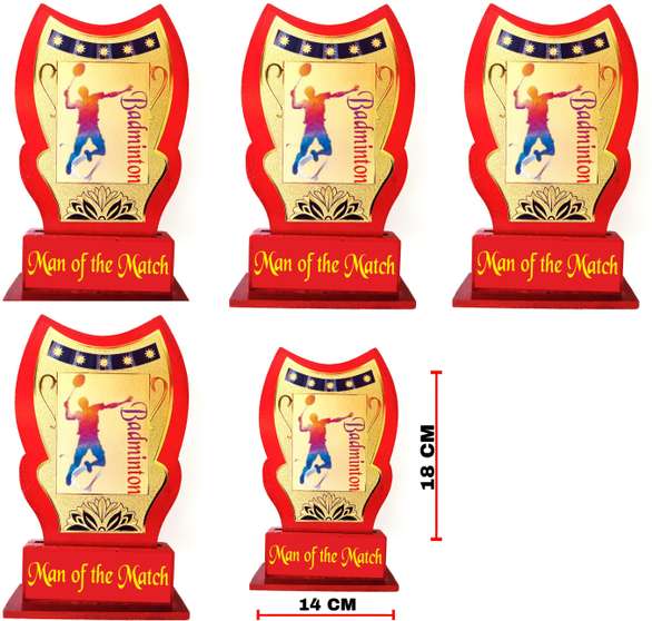 Super Collection Wooden Chand Momento Man of The Match, Badminton ...