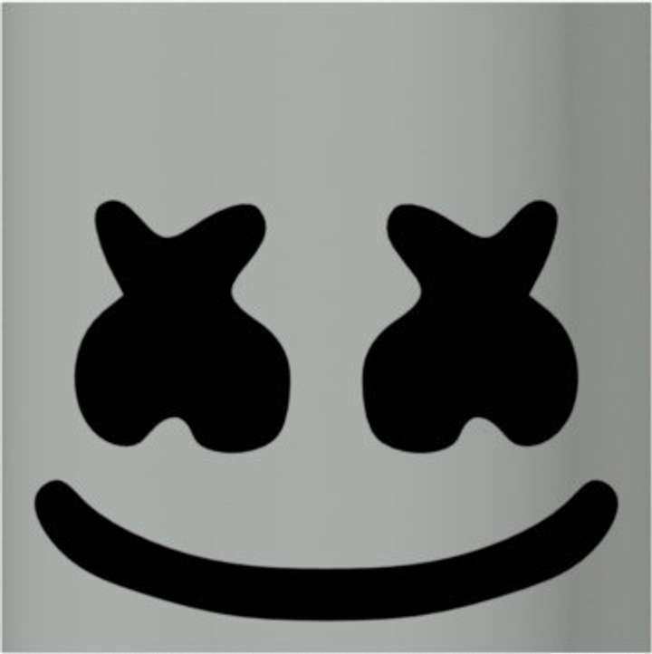 how to draw marshmello helmet