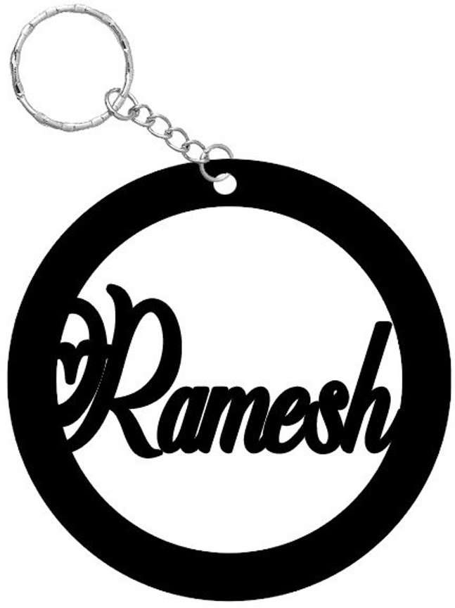 Ramesh Name Logo