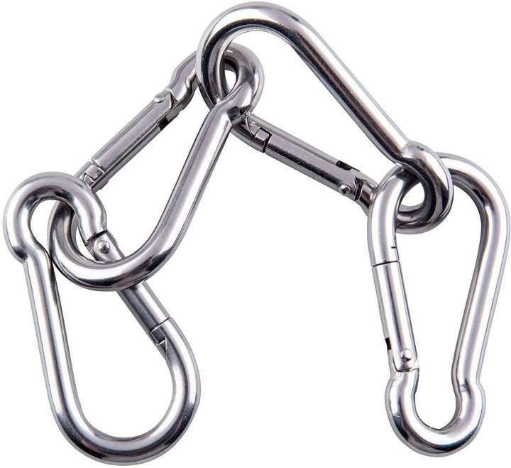 Buy FONDLE Snap Hooks Metal Heavy Duty Pet Buckle Key Chain for Linking Dog Leash Locking Carabiner Online at Best Prices in India Sports Fitness Flipkart
