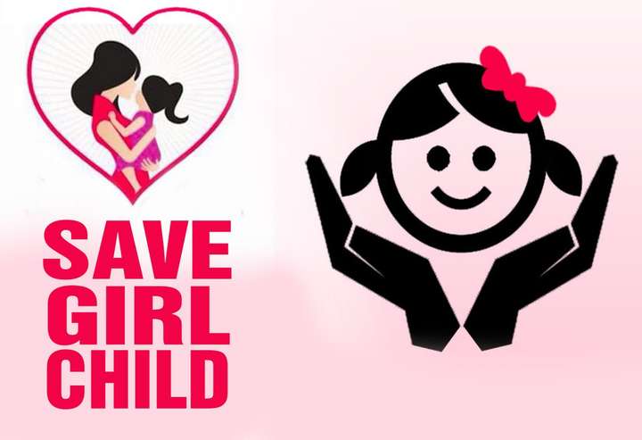 Save Girl Child Logo