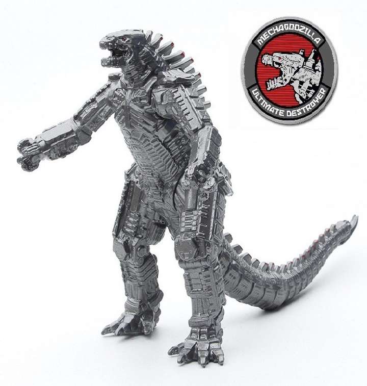 Godzilla Against Mechagodzilla Toys Plastic Model MFS 3 Kiryu Godzilla