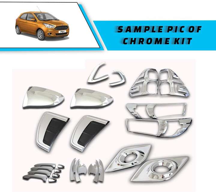 AUTO SJET Car Chrome Kit Car Accessories Cover for NEWFIGO 2015 Chrome Ford Figo Side Garnish Price in India Buy AUTO SJET Car Chrome Kit Car Accessories Cover for NEWFIGO 2015 Chrome Ford