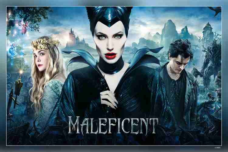 Maleficent 2014 Movie Poster Maleficent: Mistress Of Evil (DVD),