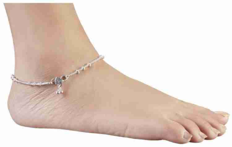 COLOUR OUR DREAMS Colour Our Dreams Twinkling Graceful Ancklet Payal Women Girls fashion Silver Anklet Price in India Buy COLOUR OUR DREAMS Colour Our Dreams Twinkling Graceful Ancklet Payal Women Gir...