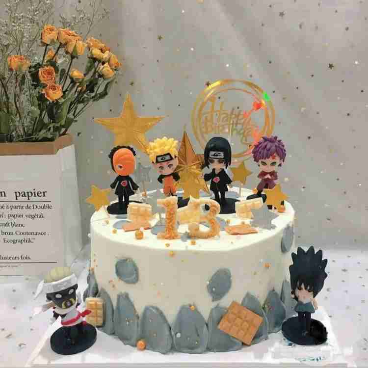 Sasuke Cake Naruto Dimension Anime Theme Cake | Farah's Dessert Heaven