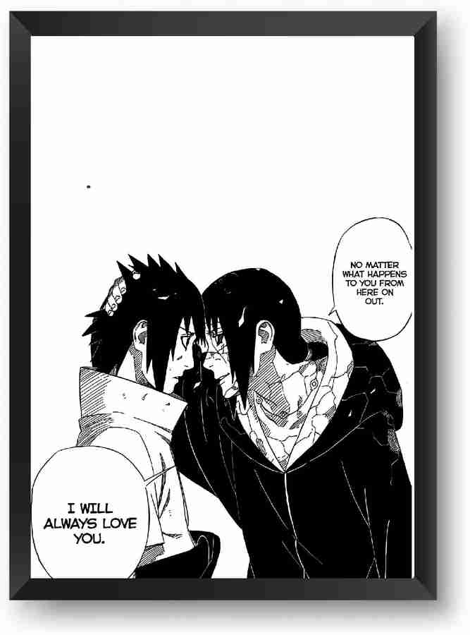 Sasuke Vs Itachi Manga Itachi Uchiha | Narutopedia | Fandom