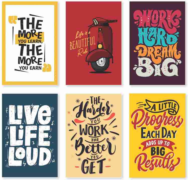 Poster Design With Quotes PAPER PLANE DESIGN Small Inspirational