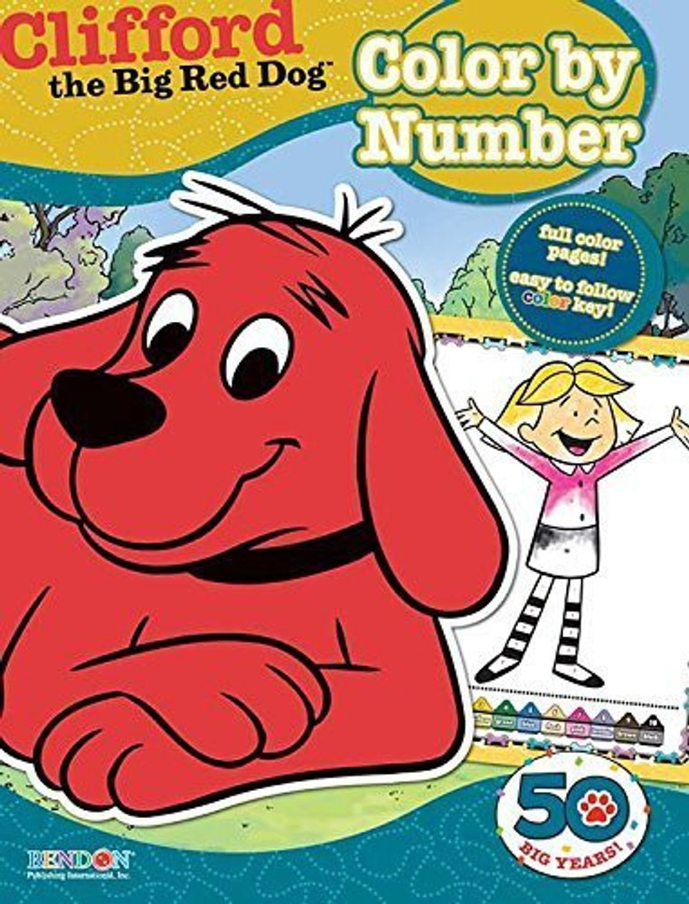 clifford big dog coloring pages