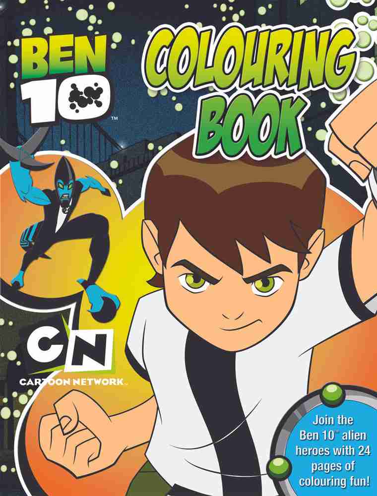 ben 10 cartoon network coloring pages