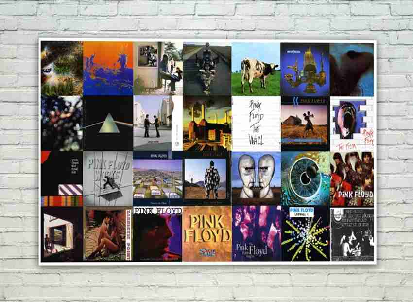 Pink Floyd Album Cover Collage