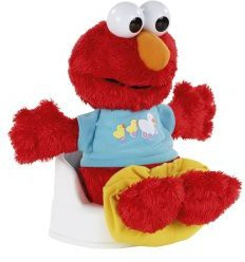 Potty Time Elmo Toy Sesame Street Potty Time Elmo Plush | BIG W
