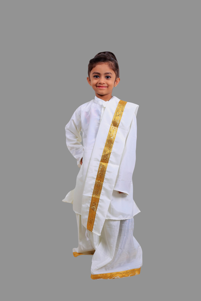 South Indian Traditional Dress For Kids Indian Kids Wear | Ethnic